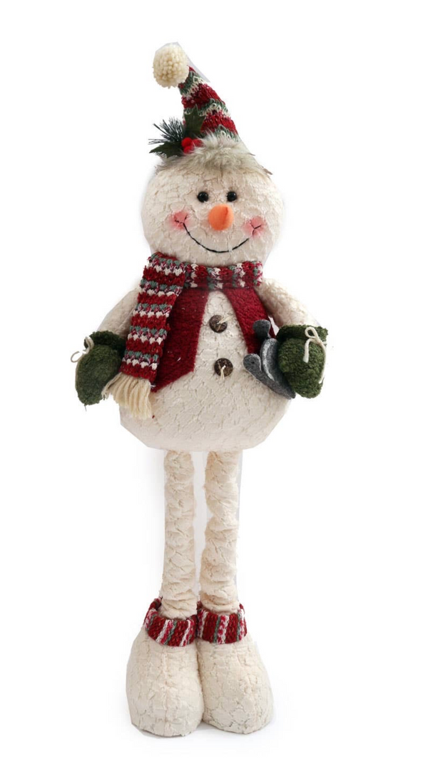 Frosty Snowman - 65cm Extendable Standing Snowman – M R S C L A U S & C O